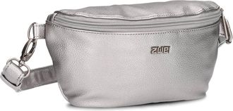 zwei Damen Hip Bag Mademoiselle.M MH4 Bauchtasche 25 cm 1 Liter aus hochwertigem Kunstleder, Crossbody Bag wasserabweisend, 3-in-1 Bequeme Brusttasche, Gür