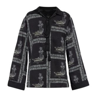 AllSaints Lettie Shirt - - Blouses & Shirts - Damen - Schwarzk - S