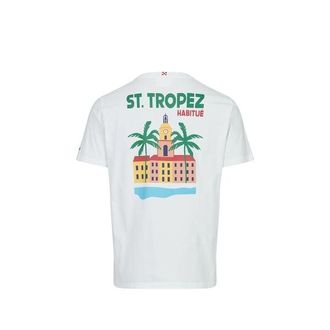 MC2 Saint Barth Tee-shirt droit imprim&eacute; en coton