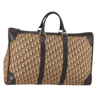 Dior Sac Boston Vintage Pre-owned - Femme - Pre-owned - Beige - Taille: ONE Size