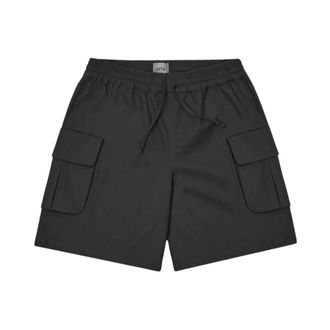 Arte Homme, Shorts, Noir, Taille: 2XL Linen Cargo Shorts