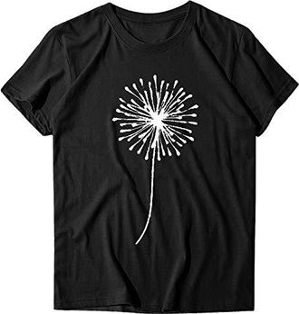 Generic T-shirt d&eacute;t&eacute; &agrave; manches courtes pour femme - T-shirt basique &agrave; manches courtes - T-shirt de sport pour femme - T-shirt de baseball - T-shirt basique d&eacute;