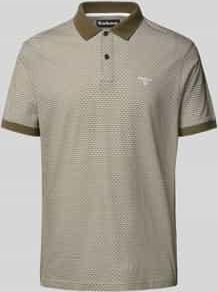 Barbour Regular Fit Poloshirt mit Label-Stitching Modell Shell