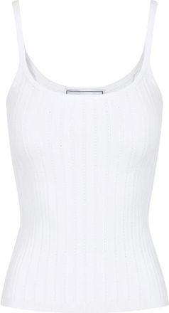 Iceberg Femme, Tops, Blanc, Taille: 38 FR D&eacute;bardeur c&ocirc;tel&eacute; avec d&eacute;tails oeillets