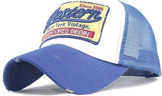 Generic Checke Casquette de baseball pour homme Casquette de baseball r&eacute;glable, bleu, Taille unique