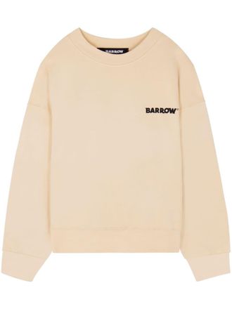 Barrow sweat &agrave; logo brod&eacute; - Tons neutres