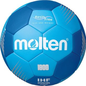 Molten Handball H3F1800-BB, Größe: 3, Farbe: hellblau/blau, Resin Free