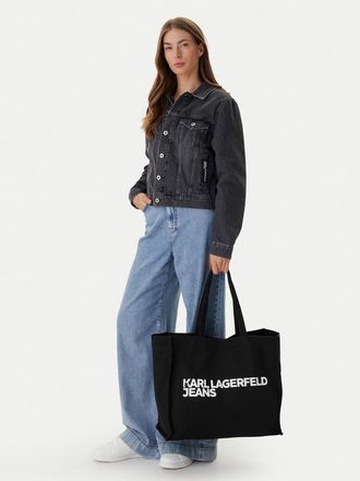 Karl Lagerfeld Handtasche KARL LAGERFELD A1W50002 Schwarz