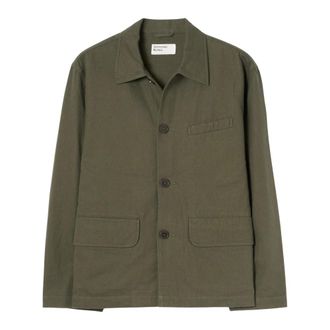 Universal Works Franck Jacke - - Jackets - Herren - Gr&uuml;n - M