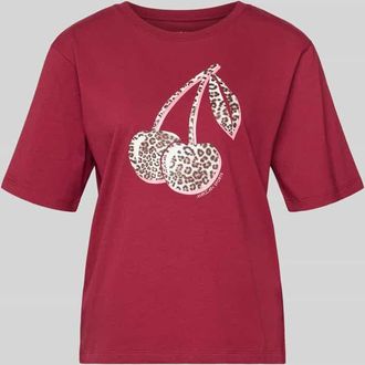 Marc Cain T-Shirt mit Motiv-Print