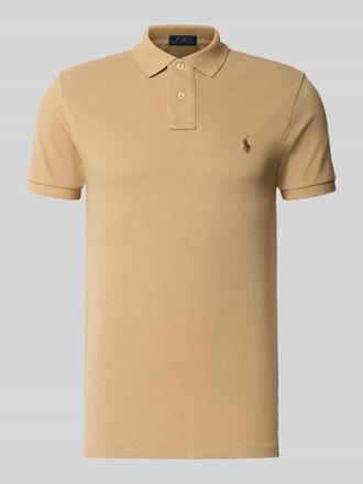Polo Ralph Lauren Slim Fit Poloshirt aus reiner Baumwolle
