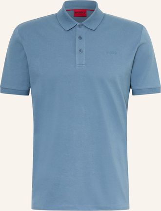 HUGO BOSS Hugo Piqu&eacute;-Poloshirt Donos Regular Fit blau