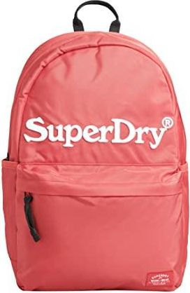 Superdry Sac à dos Montana vintage pour femme, rouge, taille unique
