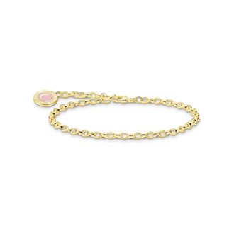 Thomas Sabo Thomas Sabo, Femme, Accessoires, Jaune, Taille: ONE Size Charm Club Carrier Bracelet