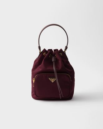 Prada Duet Bucket Bag aus Re-Nylon