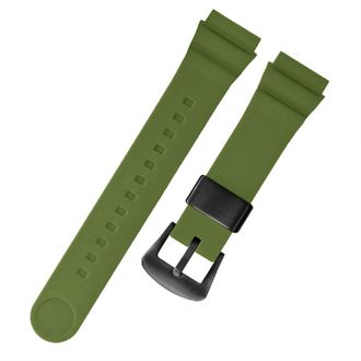 Generic F&uuml;r 5 Nr. Solararmband Herren Silikonkautschukarmband 22mm Sporttauchen in Dosen SNE537 SRPA83J1 Handgelenkband