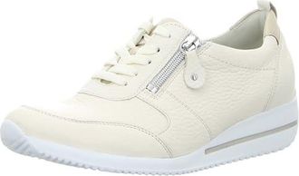 Waldl&auml;ufer 980007-295/698 Chaussures &agrave; lacets pour femme en cuir lisse Beige Taille 36, beige, 39.5 EU