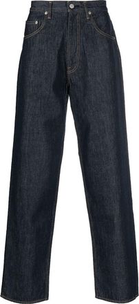 Auralee Straight Leg Jeans - Blau