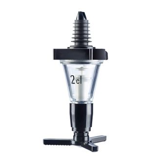 Westmark Dosiergerät, Anisfest, Dosierung pro Ausguss: 2 cl, Kunststoff, Standard, Schwarz/Transparent, 9220223A