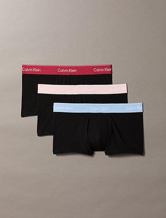 Calvin Klein Lot de 3 boxers taille basse - Icon Cotton Stretch