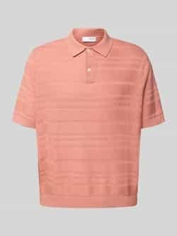 Selected Relaxed Fit Poloshirt aus reiner Baumwolle Modell FOAM