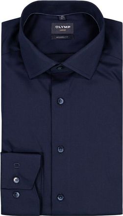 Olymp Herren Hemd blau