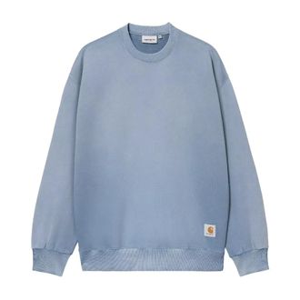 Carhartt Work in Progress Homme, Sweatshirts et sweats &agrave; capuche, Bleu, Taille: M Hudson SweaT-shirt