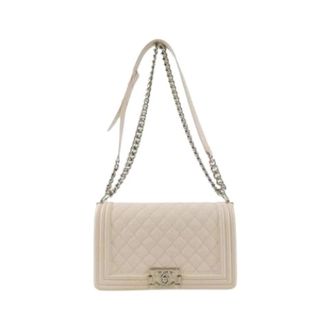 Chanel Pre-owned Boy Shoulder Bag - - Pre-owned - Damen - Wei&szlig; - ONE SIZE