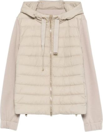 Herno Femme, Vestes, Beige, Taille: 40 FR Veste matelass&eacute;e &agrave; capuche