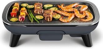 T-fal YY4507FB Elektrische Grillplatte, Antihaftbeschichtung, Titanium Force, Thermo-Spot-Technologie, einstellbarer Thermostat, abnehmbare Platte, sp&uuml;lmasc