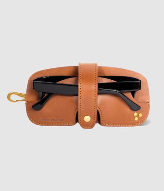 Jerome Dreyfuss Pochette &Eacute;tui Lunette Ch&ecirc;ne