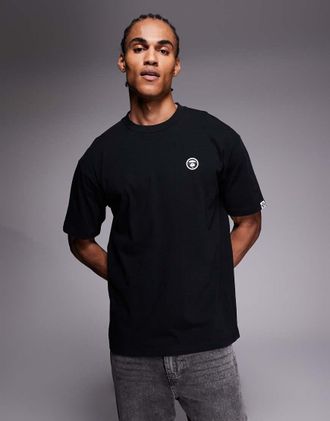 Aape By A Bathing Ape AAPE By A Bathing Ape - T-Shirt in Schwarz mit AAPE Now-Logo