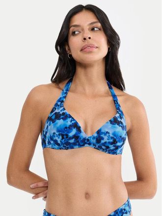 Triumph Bikini-Oberteil Midnight Swim 10226507 Blau