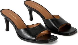 Saison 1865 Mules Frisson en cuir