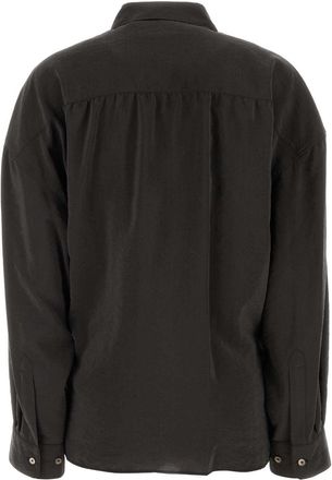 Christophe Lemaire Collar Shirt - Brown