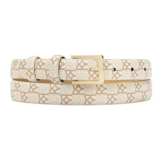 Kazar Monogrammmuster G&uuml;rtel - - Accessories - Damen - Wei&szlig; - 80 CM