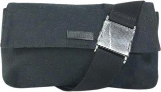 Gucci unisex, Pre-owned, Noir, Taille: ONE Size Pre-owned Toile sacs-gucci