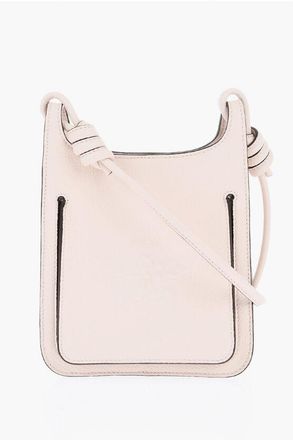 MCM Textuted Leather Mini Shoulder Bag size Unica