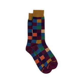 Doré Doré Chaussettes imprimées en coton