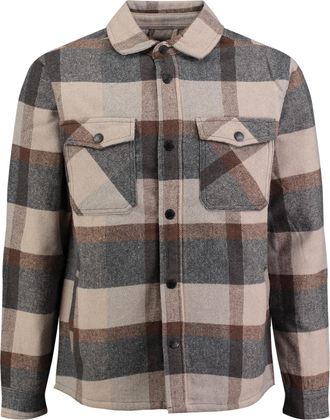 Key Largo Key Largo Herren KLBARI 1/1 Checks Hemd, beige-Anthra (2040), XXL