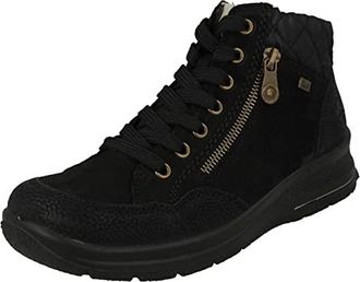Rieker Bottes courtes L7701 pour femme, Noir, 38 EU