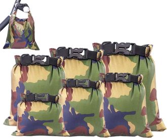 Generic Wasserdichte Tasche f&uuml;r Camping | Wasserdichte Taschen f&uuml;r Kajak und Outdoor-Aktivit&auml;ten | Leichter Rucksack mit Camouflage-Muster f&uuml;r Rafting Schwimm