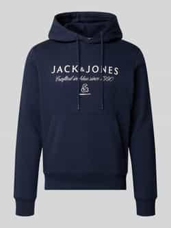 Jack & Jones Relaxed Fit Hoodie aus Baumwoll-Mix Modell KYLE