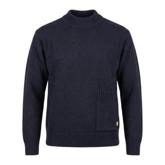 Armor Lux Pullover mit Stehkragen Navire - - Knitwear - Herren - Blau - S