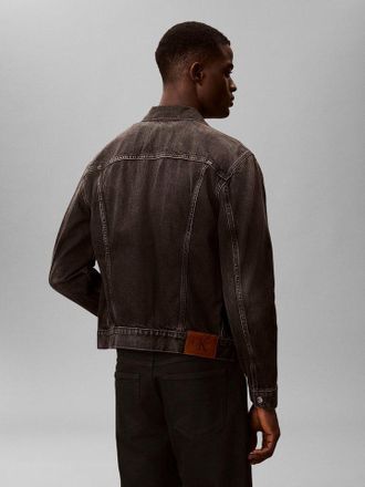 Calvin Klein Jeansjacke Regular fit mit Rundhalsausschnitt