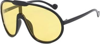 Generic Lunettes De Soleil Dextérieur À Grande Monture For Hommes Et Femmes(Yellow)