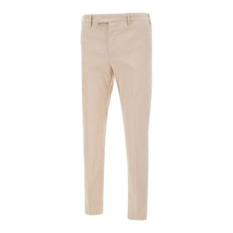 Pantaloni Torino Homme, Pantalons, Beige, Taille: M Dieci Stretch Cotton Pantalons
