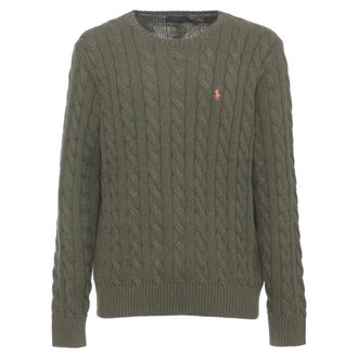 Ralph Lauren Herren, Strickwaren, Gr&uuml;n, SGr&ouml;&szlig;e