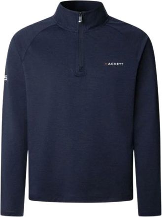 Hackett Homme, Tops, Bleu, Taille: L Strike Zip Polo