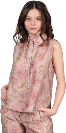 Seventy Femme, Tops, Multicolore, Taille: 40 FR To0203 D&eacute;bardeur